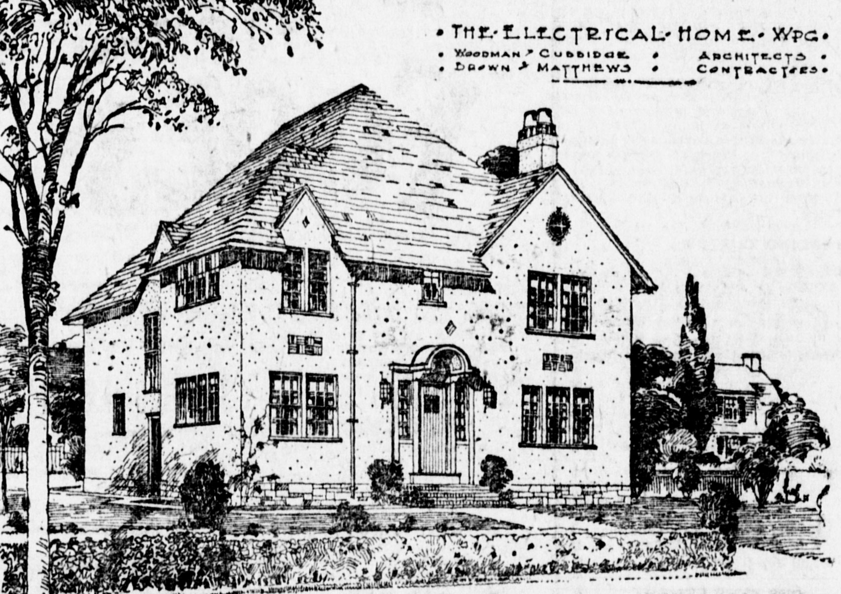 Winnipeg’s first all-electric house built in 1922