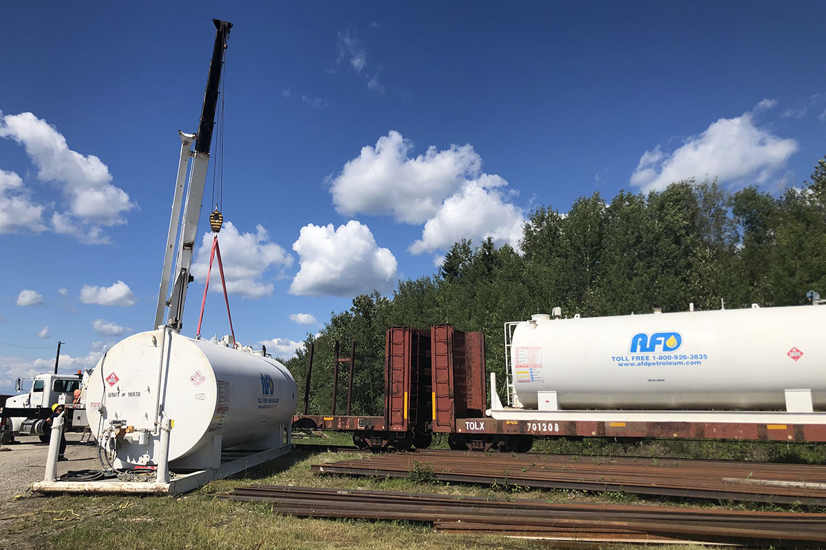 Temporary generators installed at Pukatawagan